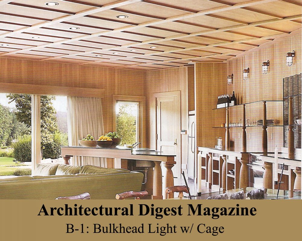 Marine Grade Bronze Bulkhead Light - Shiplights