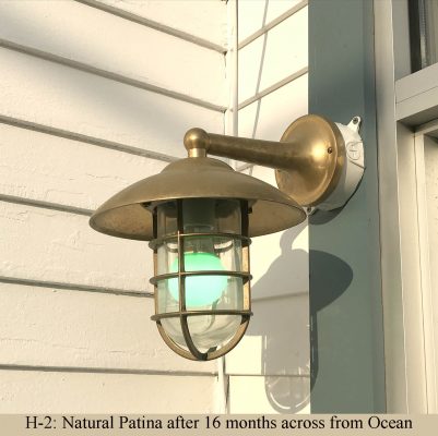 Large Hooded Wall Mount - Shiplights