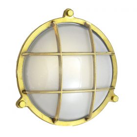 Round Marine Cover Light (w/ Screws) - Shiplights