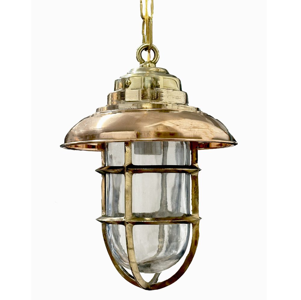 Large Bronze Nautical Sconce - Shiplights
