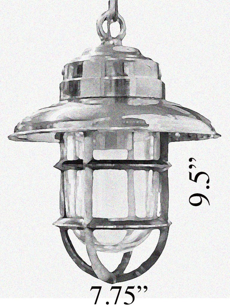 Nautical Bulkhead Pendant - Shiplights
